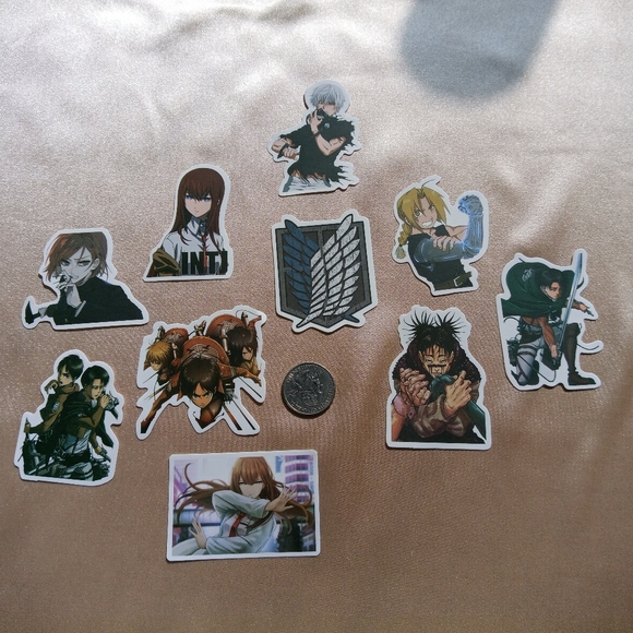 Design | Anime Combo Stickers 7 Set Of 1 | Poshmark